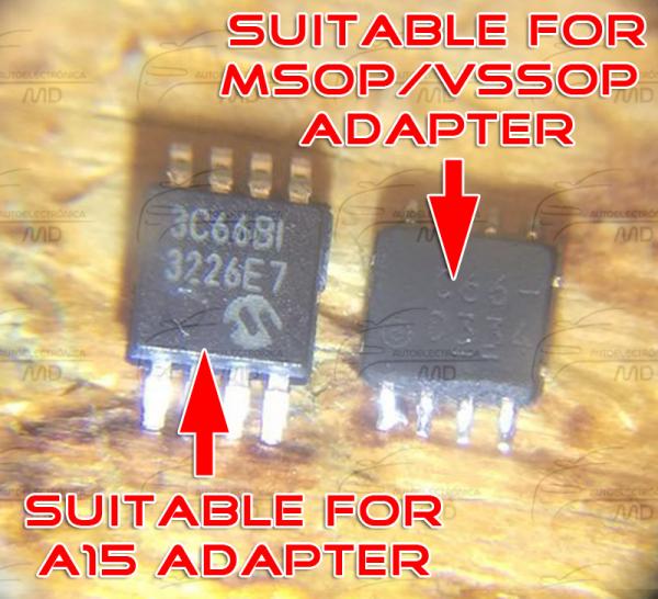 MSOP/VSSOP - 8 PIN ADAPTADOR ENIGMATOOL - ORIGINAL